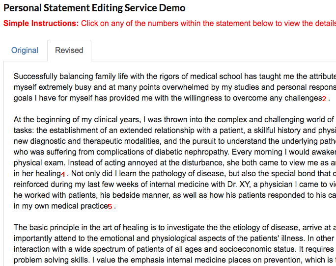 Residency Personal Statement Editing & Writing Services Residency Personal Statement Editing & Writing Services